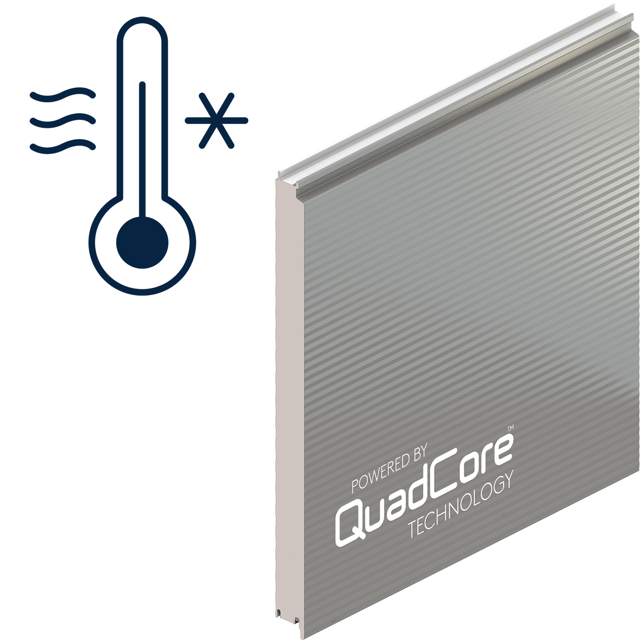 Hoesch isowand vario QuadCore Wall Panel | Hoesch